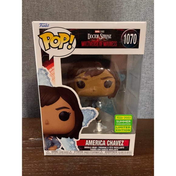 Funko | Other | Funko Pop Disney Marvel Dsmom America Chavez 70 Sdcc ...